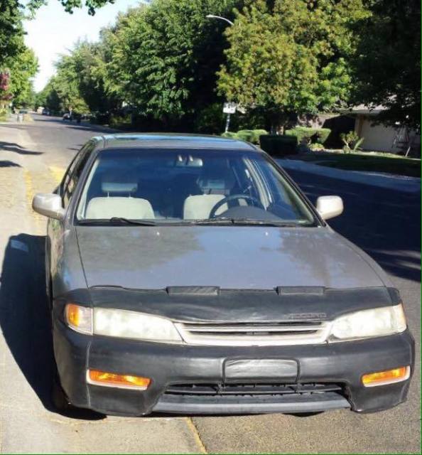 Reliable Gold Honda Accord Mid size Sedan In Good Condition